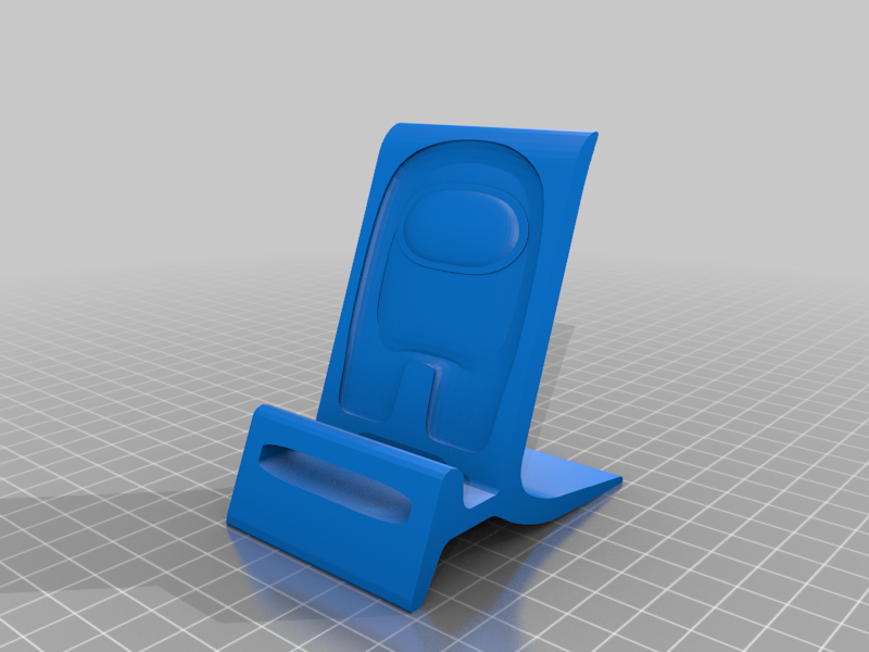 Free 3D file Among us Phone Stand 📞 ・3D printing design to download・Cults