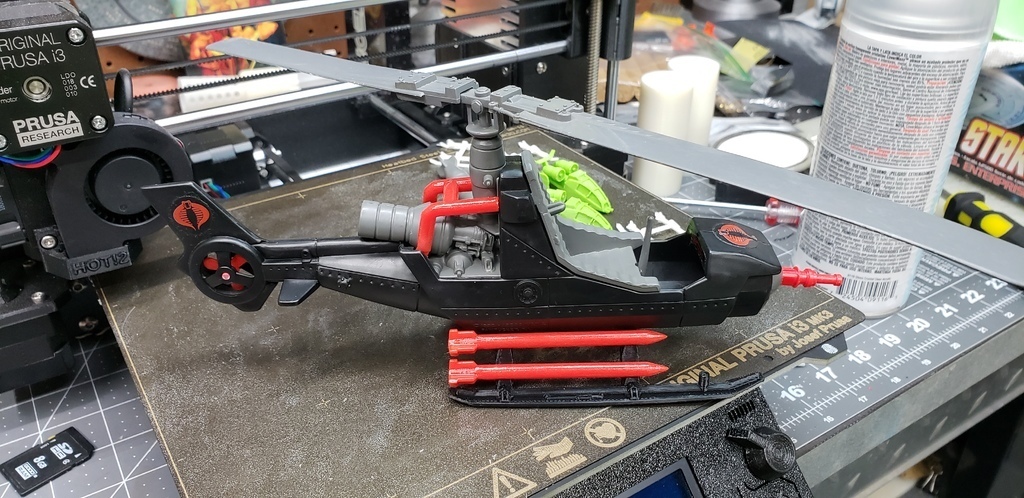 🎲 GI Joe Cobra F.A.N.G. Engine Cover・ 3D File for ・Cults