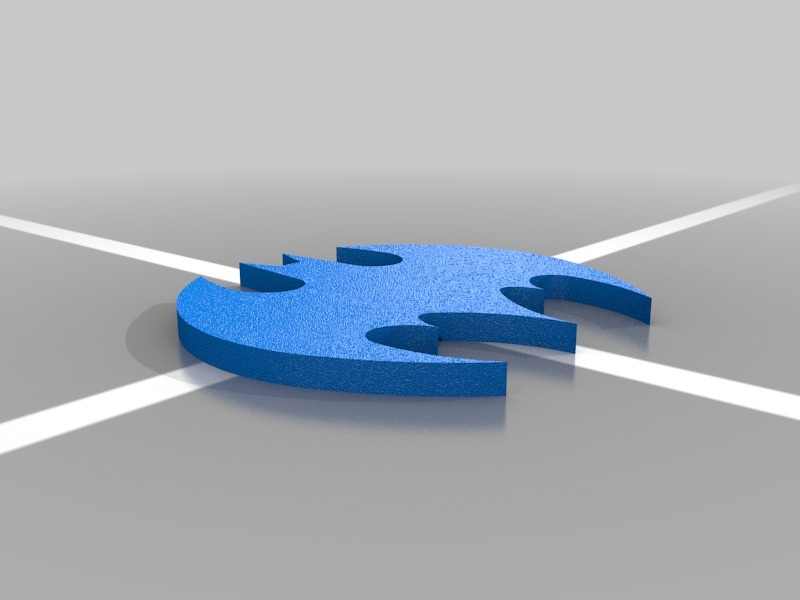 🦇 Bat Signal・Free 3D File for ・Cults