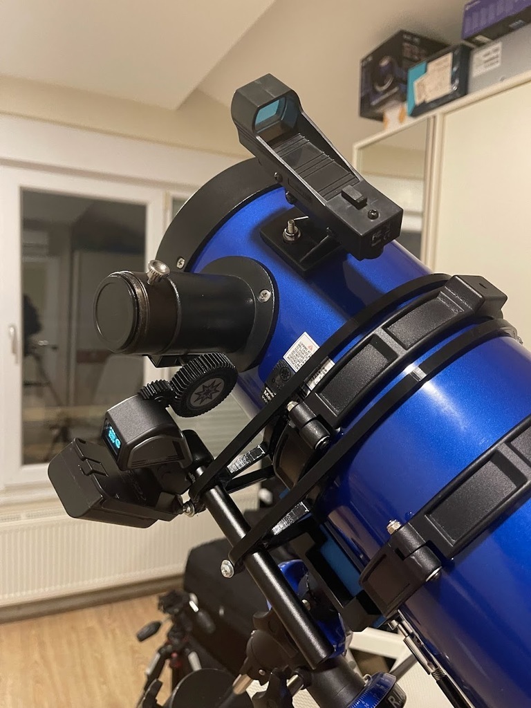 🔭 Newtonian telescope cine focuser adapter・Free 3D File for ・Cults