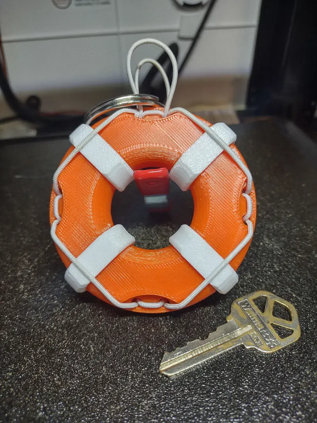 Archivo 3D gratis Key Buoy - Flotation Device Keychain 🔑 ・Objeto para ...