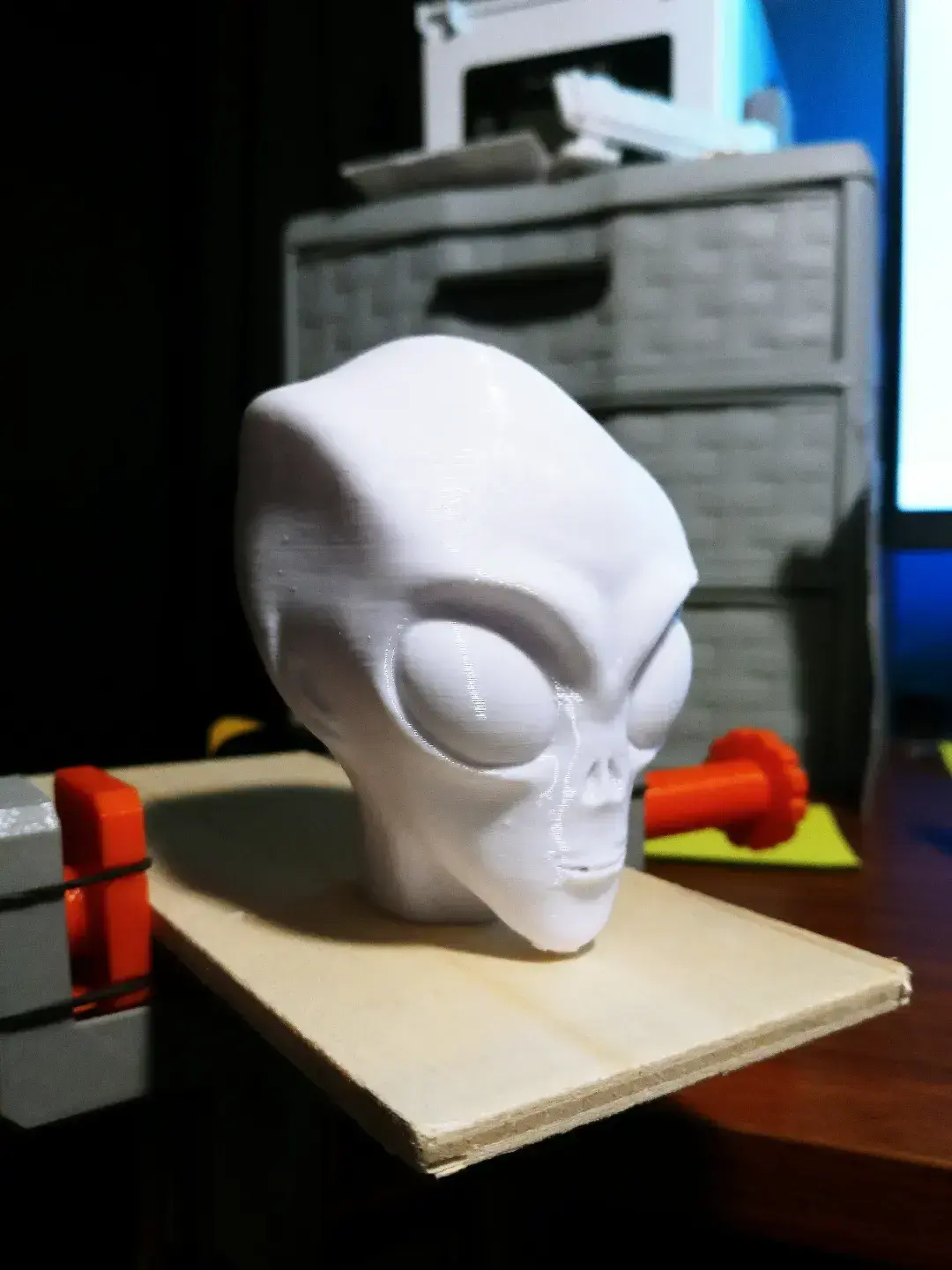 👽 Classic Alien Head・Free 3D File for ・Cults