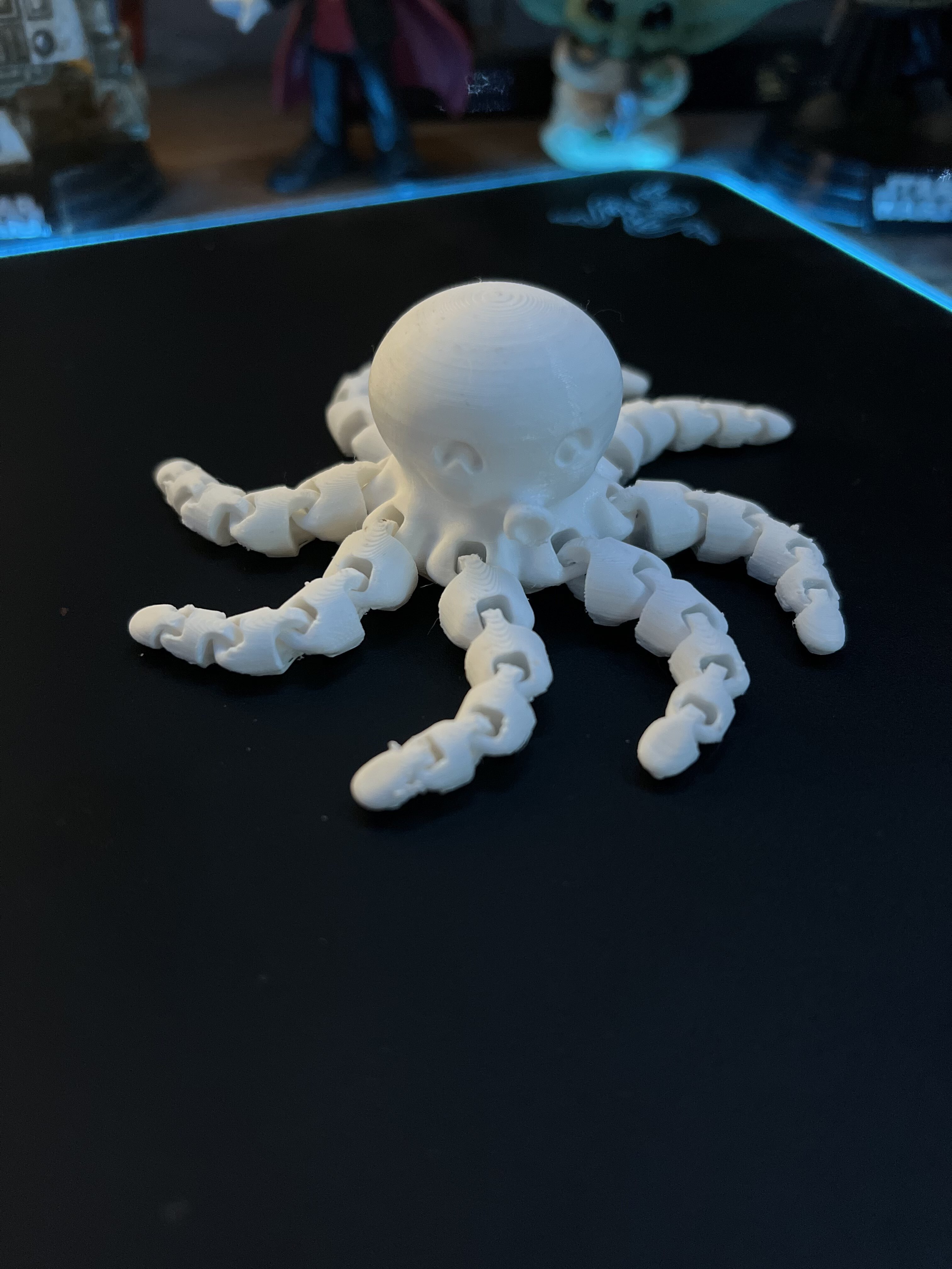 3D printable Cute Mini Octopus・Cults