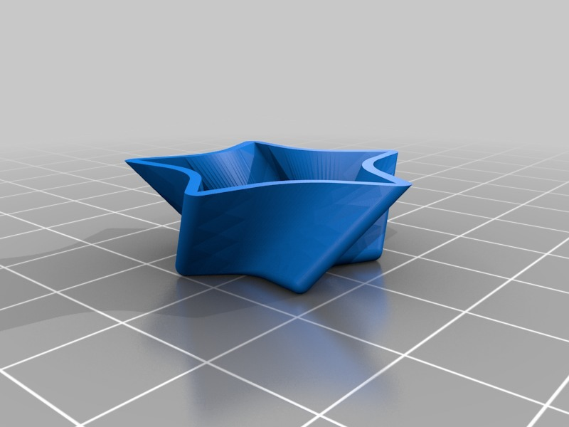 Free 3D file Twisted Star Pencil Holder ⭐・Model to download and 3D ...