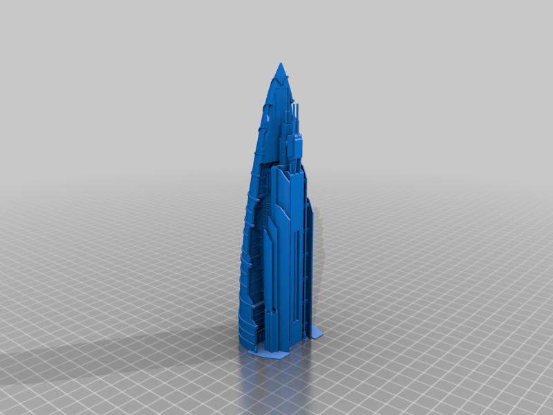 3D file Recusant Class Light Destroyer 1:2250 🚢 ・3D print model to ...