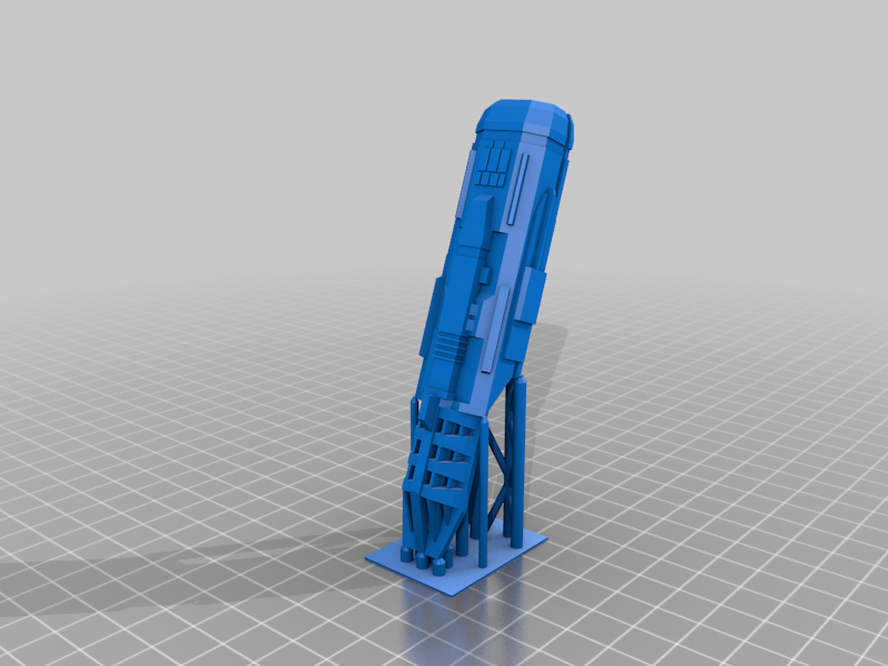 3D file Recusant Class Light Destroyer 1:2250 🚢 ・3D print model to ...