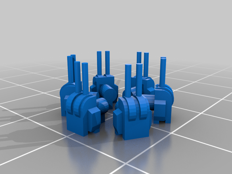 3D file Recusant Class Light Destroyer 1:2250 🚢 ・3D print model to ...