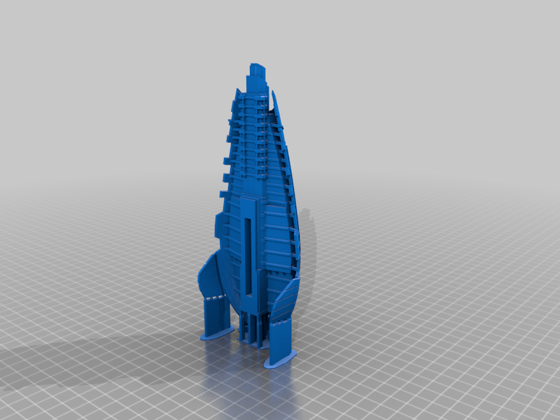 3D file Recusant Class Light Destroyer 1:2250 🚢 ・3D print model to ...