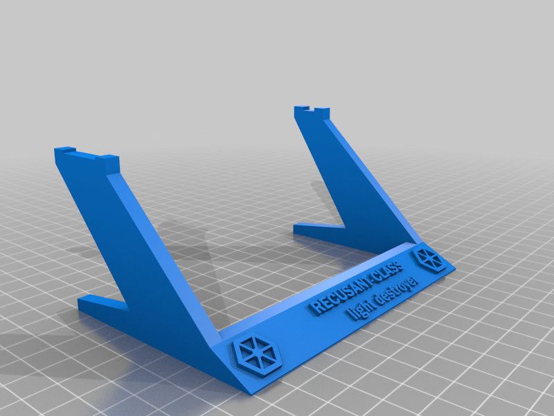 3D file Recusant Class Light Destroyer 1:2250 🚢 ・3D print model to ...