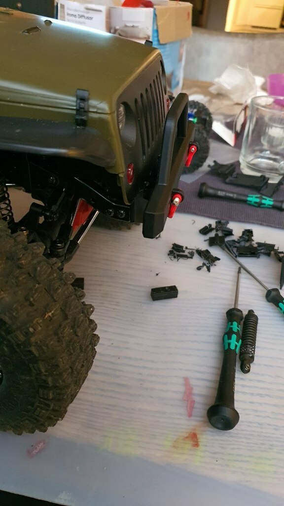 Free 3D file Austar Trx Trx4 Front Bumper (Slim) 🚁 ・3D printing design ...