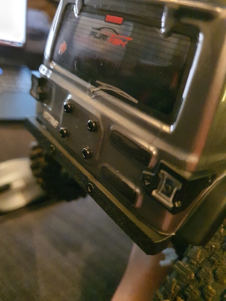 🚁 Furitek Katana FX118 Rear Slim Bumper・Free 3D File for ・Cults