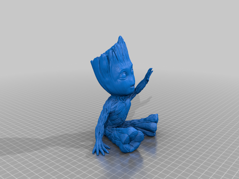 Free 3D file Baby Groot 👶 ・3D printer design to download・Cults