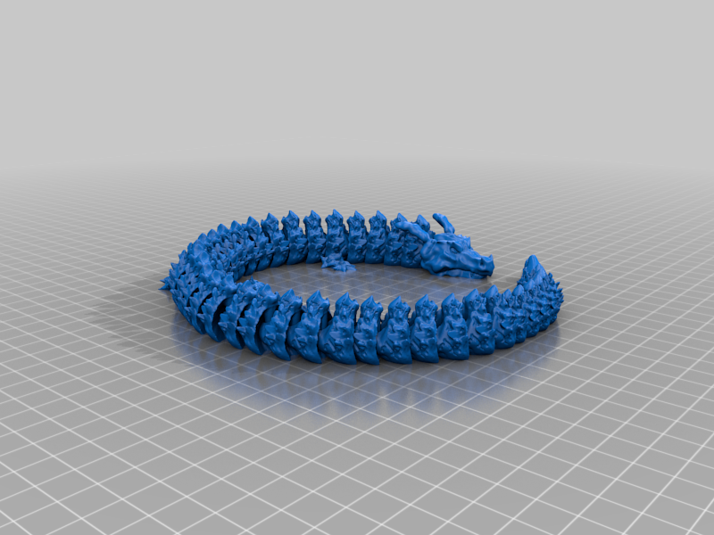 🐉 movable dragon・Kostenlos 3D Datei für ・Cults