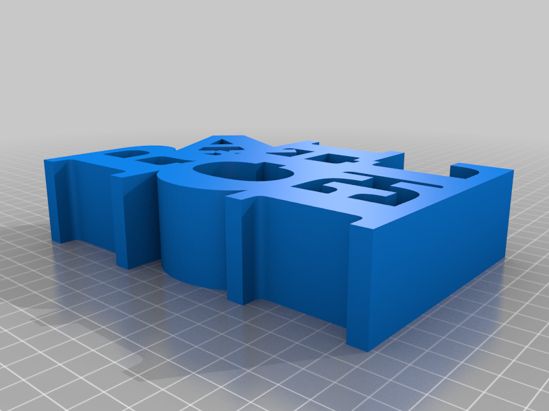 Free 3D file Rachel Variable WORD Sculpture 🗿 ・3D print design to ...