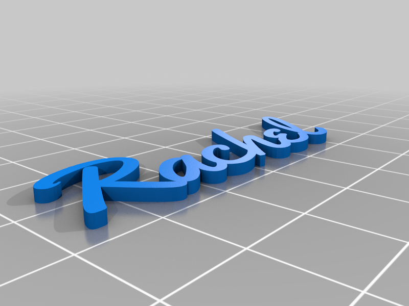 Free 3D file Rachel Christmas Name Ornament 🎄 ・3D printable object to ...