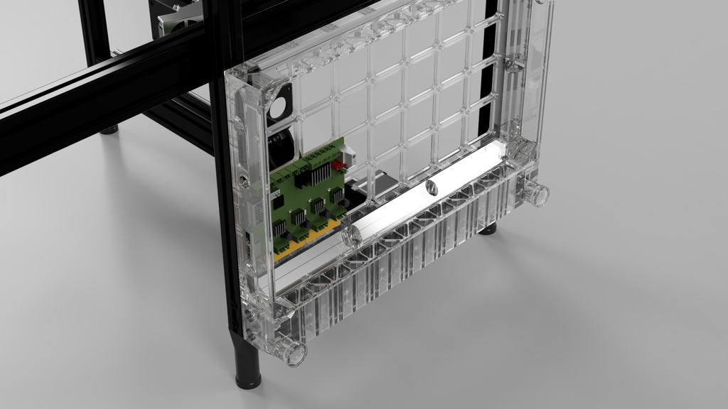 Free 3D file [WIP] Ender Extender 40 x 40 Motherboard Tray with Modular ...