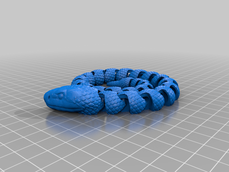 🐍 Shorter Snake・Free 3D File for ・Cults
