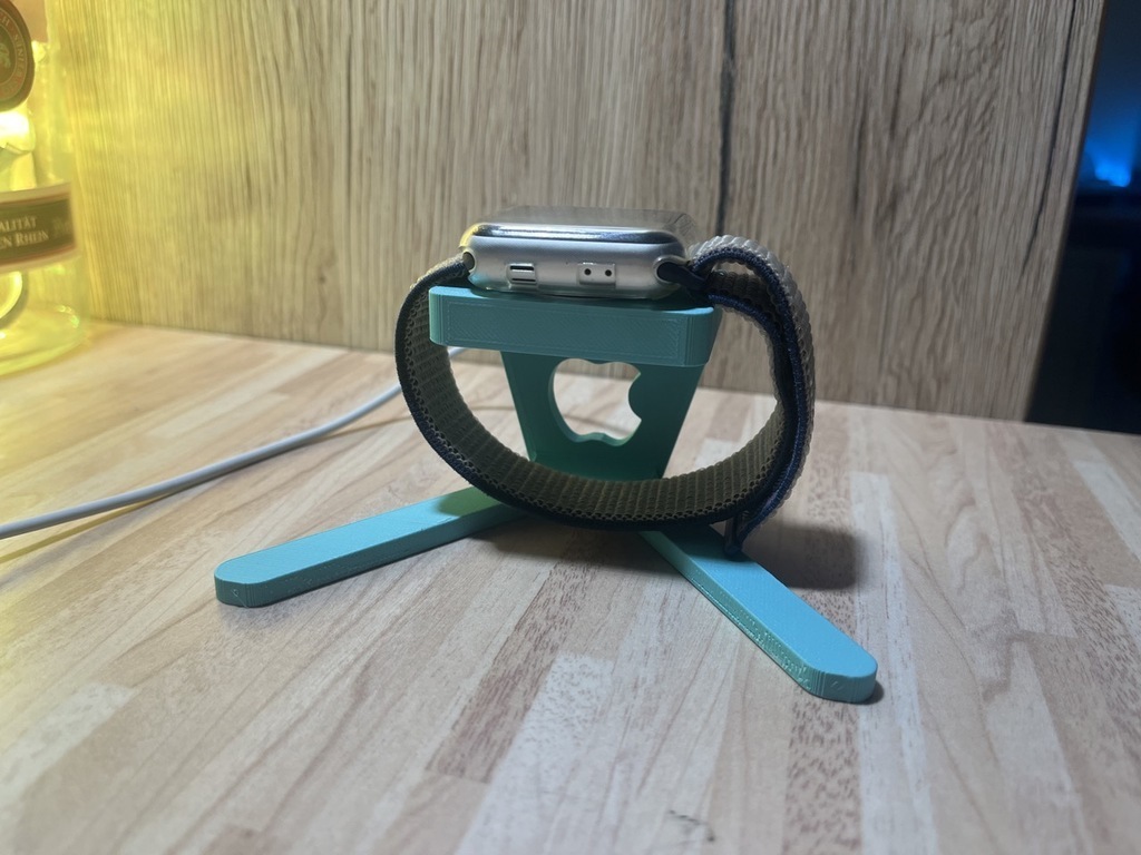 🍎 Apple Watch Charging Stand (for closed Bands)・Free 3D File for ・Cults
