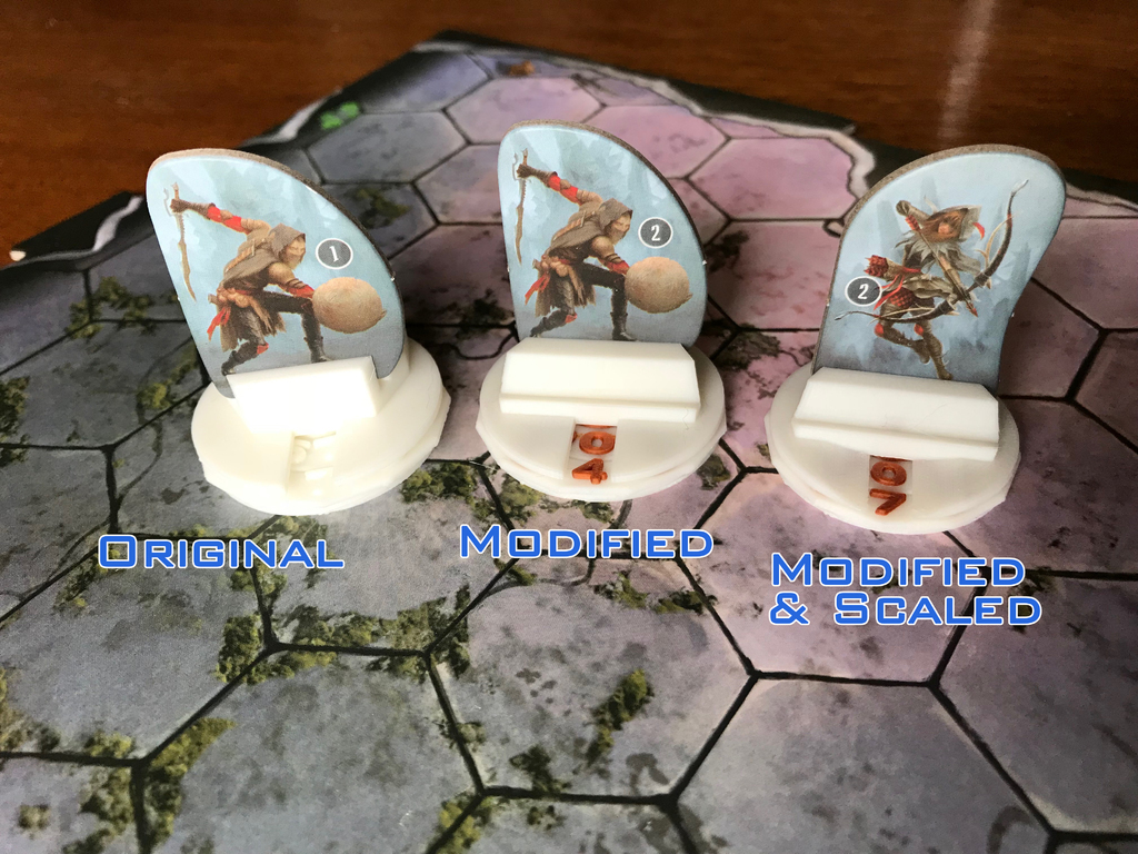 Free 3D file Modified & Scaled Gloomhaven Standee Life Counters (Jaws ...