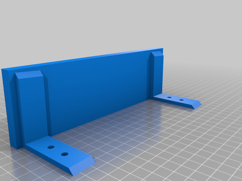 Free 3D file Single Shelf 🧹 ・3D print model to download・Cults
