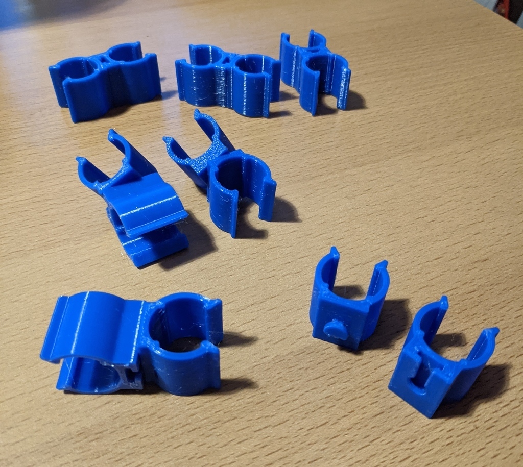 🗜️ Swivable clamp for rods・Free 3D File for ・Cults