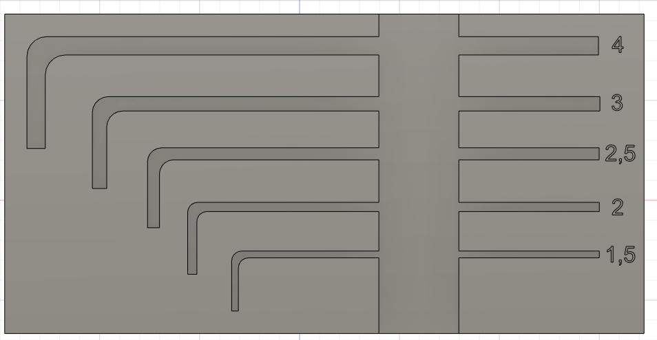 Fichier 3D gratuit Support Imbus/Allen Hex key holder 🔑 ・Objet pour ...