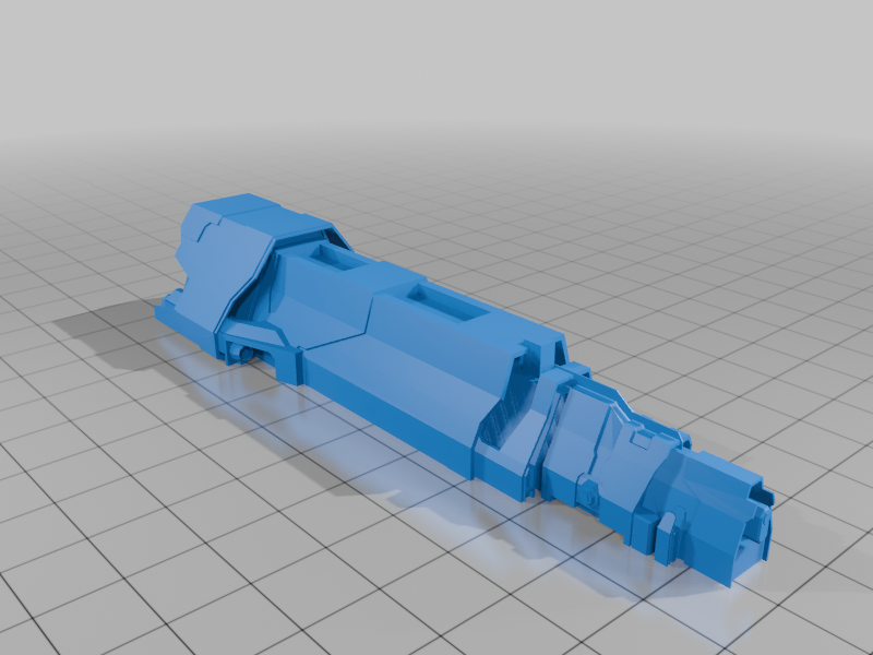 😇 Halcyon-class light cruiser (Armada Legends - Halo)・Free 3D File for ...