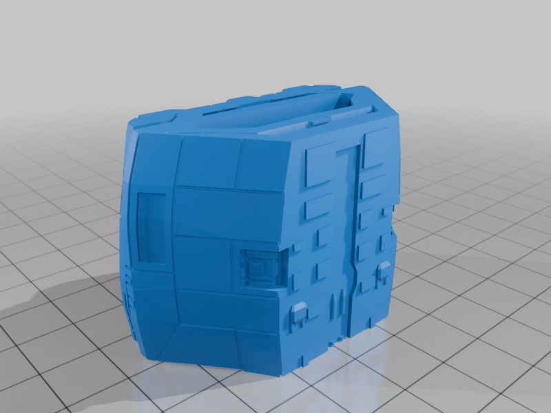 Mercury-class battlestar "Pegasus" (Armada Legends - BSG)・Free 3D File ...