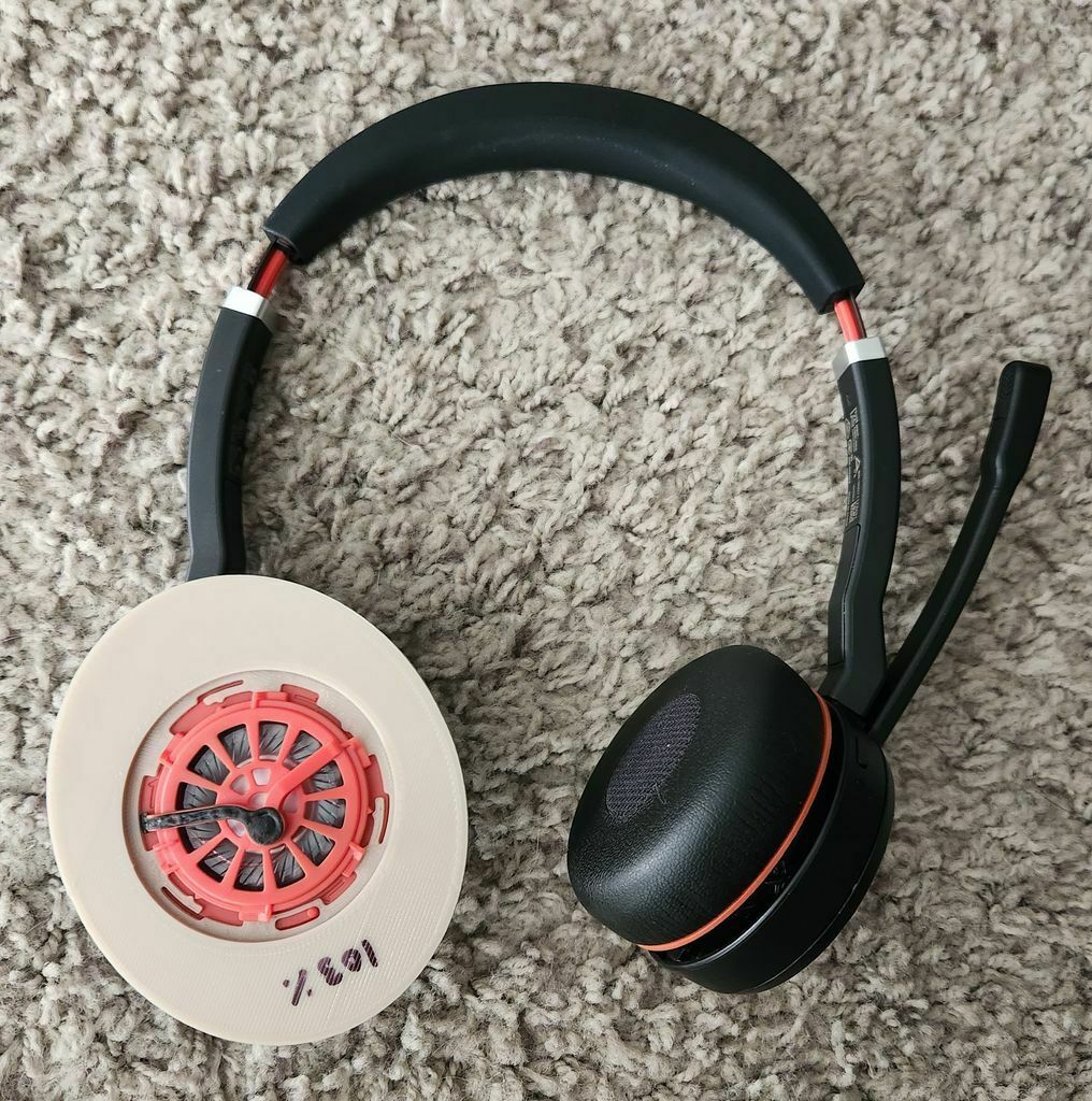 👂 Jabra Evolve 75 Over the Ear (Oval) Headset Adapter・Free 3D File for ...