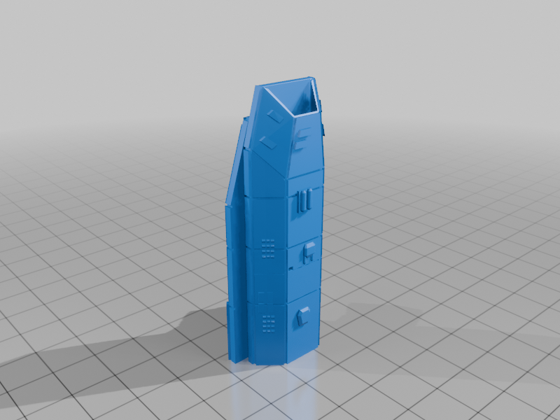 Mercury-class battlestar "Pegasus" (Armada Legends - BSG)・Free 3D File ...