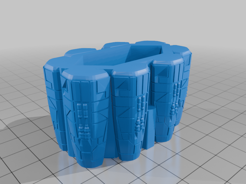 Mercury-class battlestar "Pegasus" (Armada Legends - BSG)・Free 3D File ...