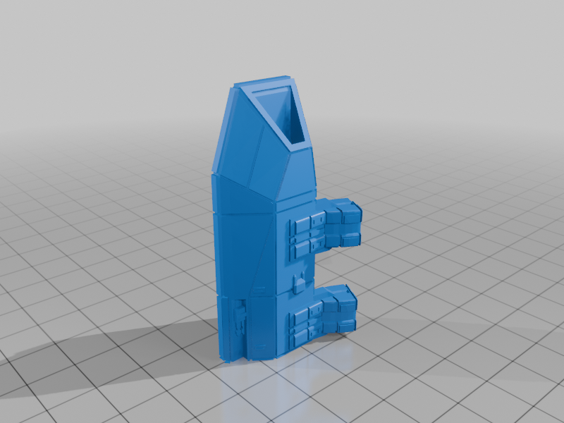 Mercury-class battlestar "Pegasus" (Armada Legends - BSG)・Free 3D File ...