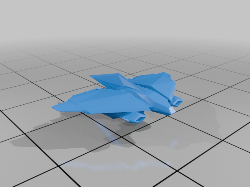 😇 Longsword Bomber (Armada Legends - Halo)・Free 3D File for ・Cults