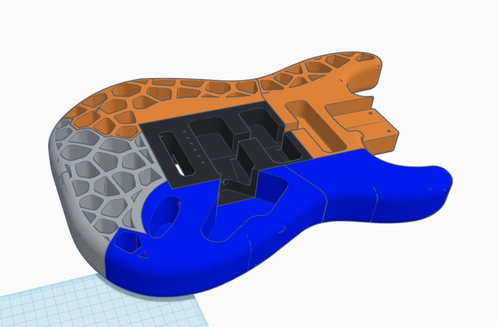 🎸 Stratocaster for Thomann Strat-style guitar・Free 3D File for ・Cults