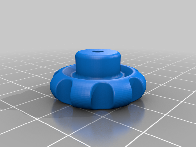 Free 3D file Flashforge Finder 3 Artemis Voxelab Aries Leveling Nut for M3 Ruthex thread inserts ...