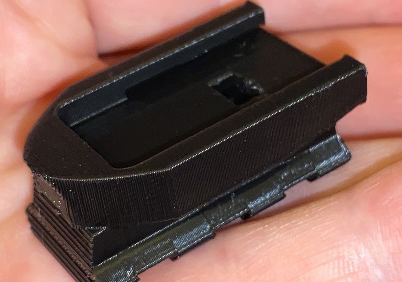 🛡️ M&P Shield Magazine Base Plate Picatinny Rail・Free 3D File for ・Cults