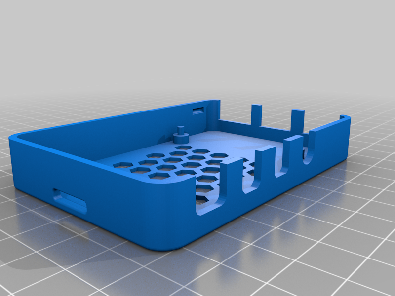📷 Raspberry Pi 4 B Case with Display + Camera Slot and 40mm Fan・Free 3D ...