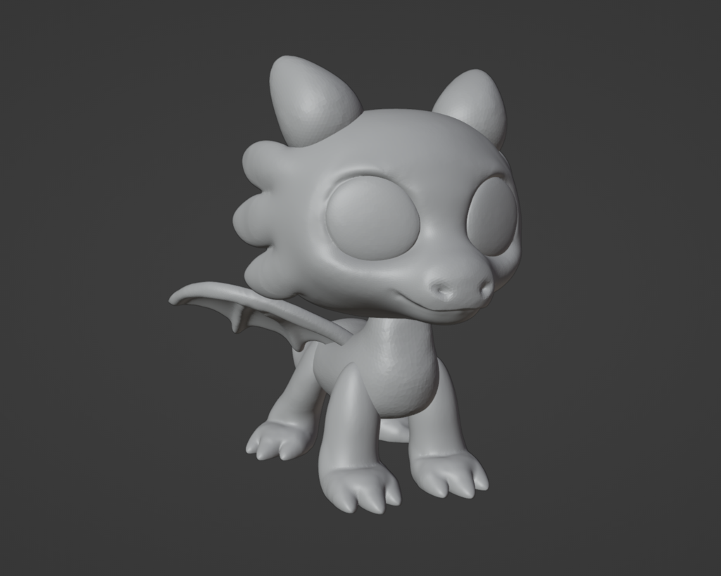 🐉 LPS-Inspired Dragon・Free 3D File for ・Cults