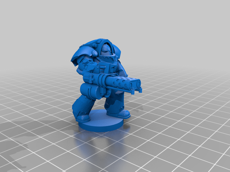 🛰 6mm to 28mm scale termi space boys・Free 3D File for ・Cults