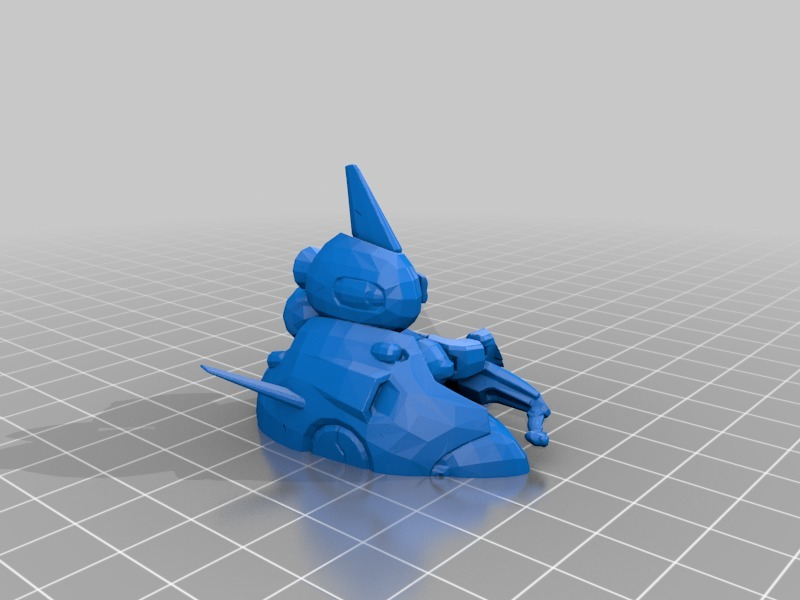 🤖 DVA Robot from Overwatch・Free 3D File for ・Cults