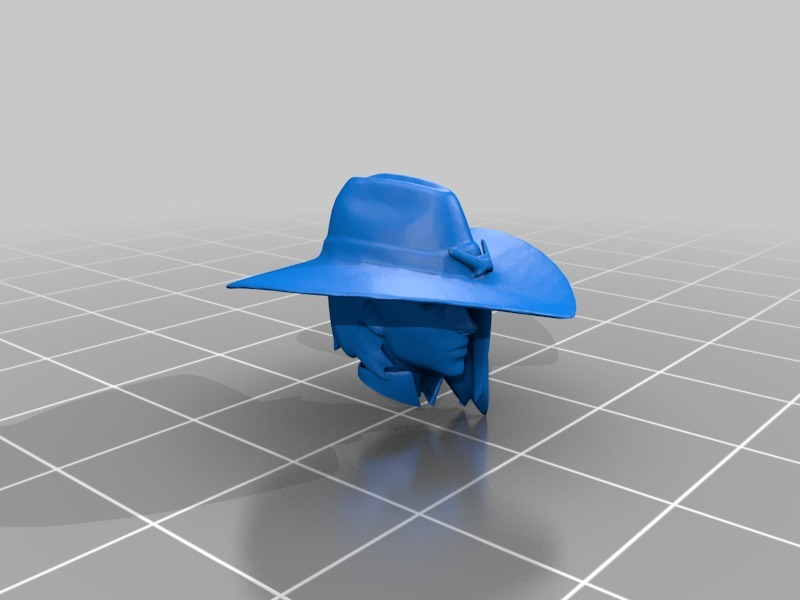 👾 Overwatch Ashe・Free 3D File for ・Cults