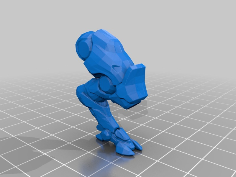 🤖 DVA Robot from Overwatch・Free 3D File for ・Cults