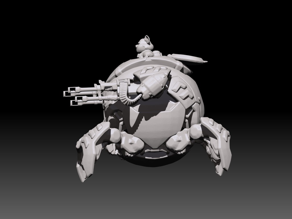 🐹 Overwatch Wrecking Ball・Free 3D File for ・Cults