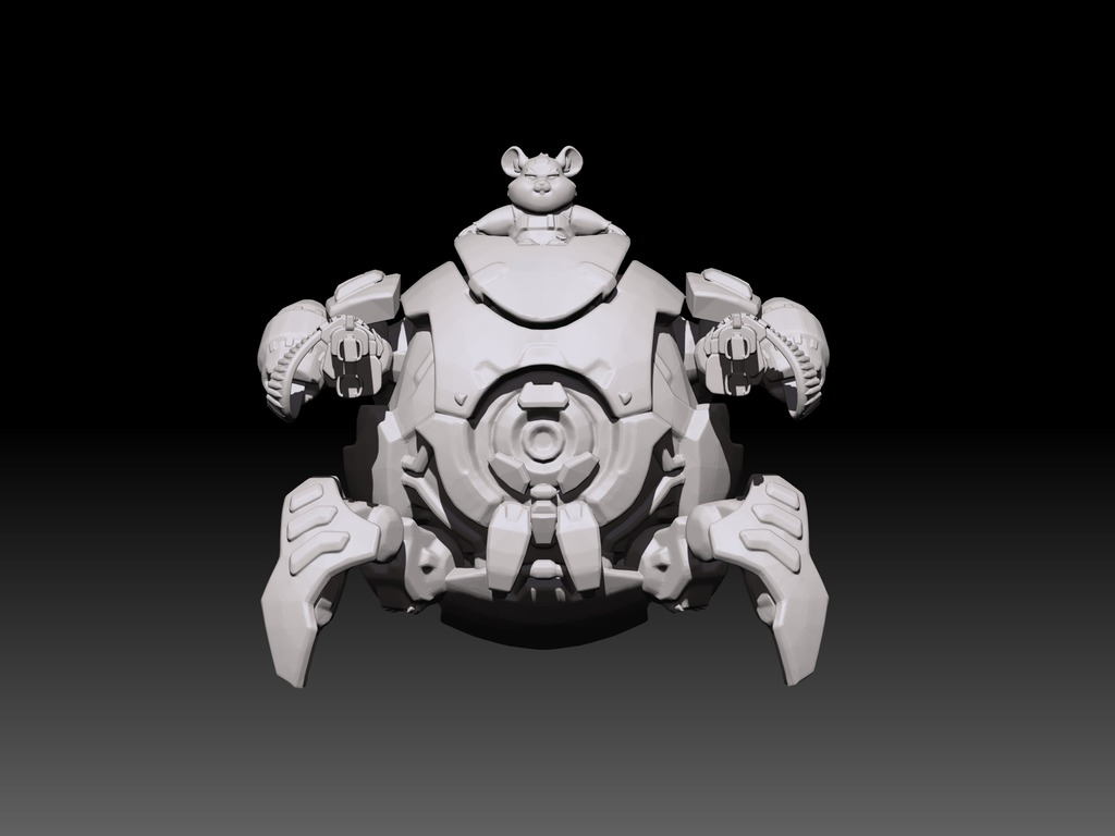 🐹 Overwatch Wrecking Ball・Free 3D File for ・Cults