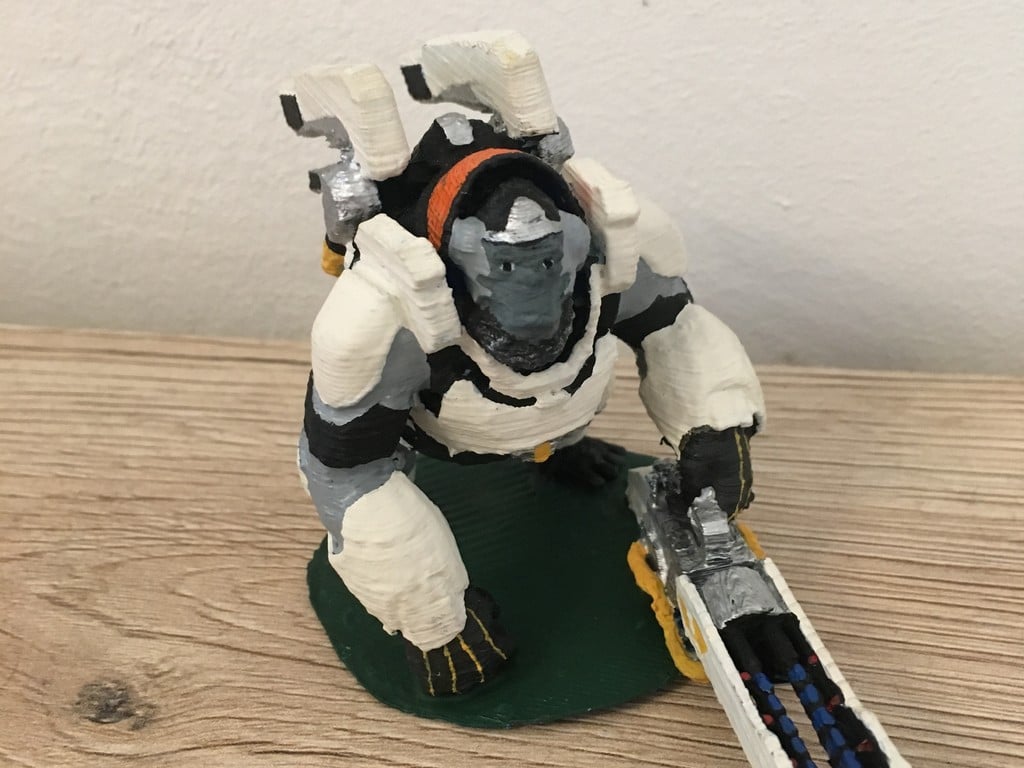 3D printed Winston from Overwatch・Cults