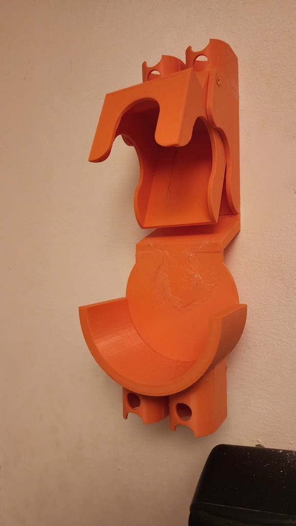 🔋 custom dyson v8 wall holder with adapter for makita battery・Free 3D ...