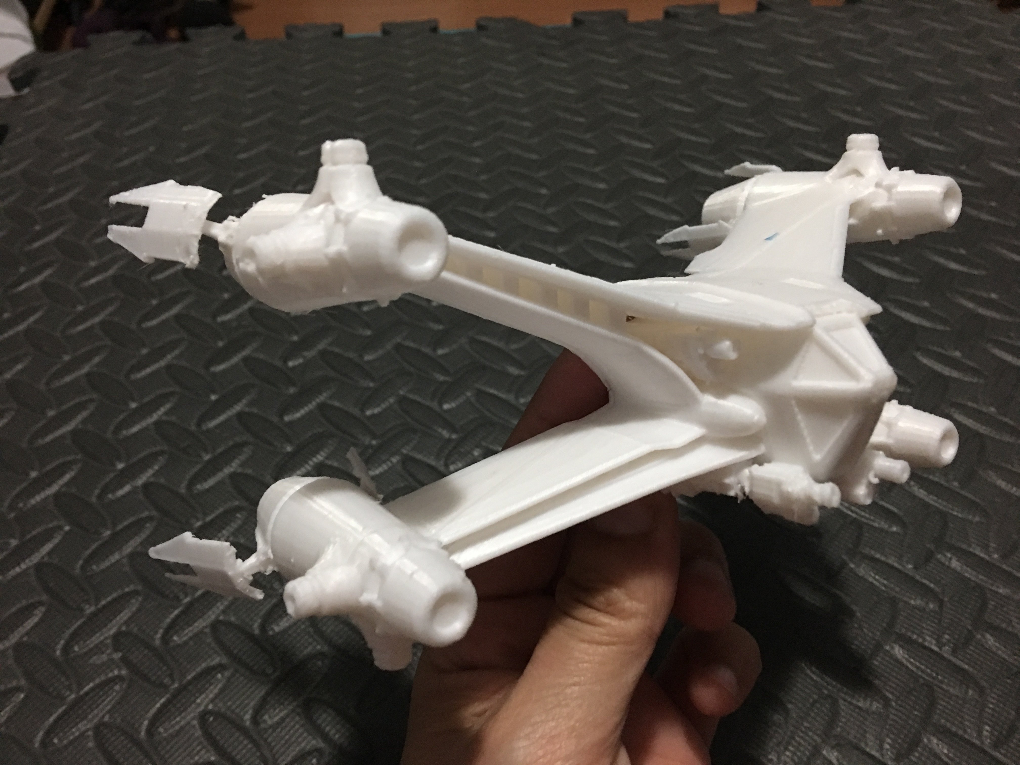 3D printed Babylon 5 - Starfury・Cults