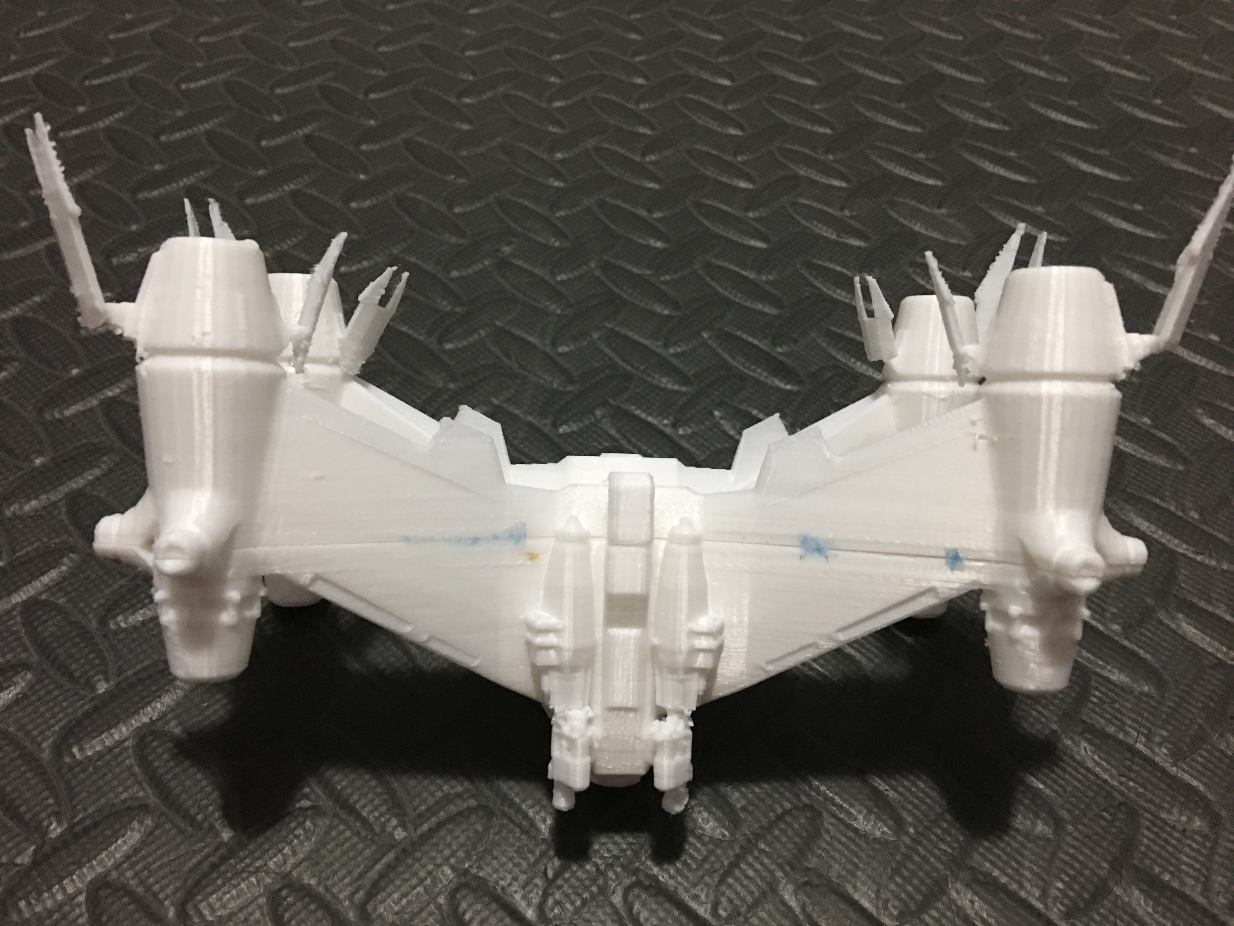 3D printed Babylon 5 - Starfury・Cults