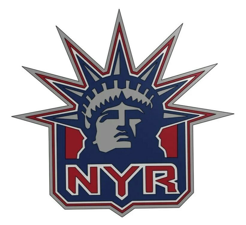🆕 New York Rangers Alternate Logo・ STL File for 3D printing・Cults
