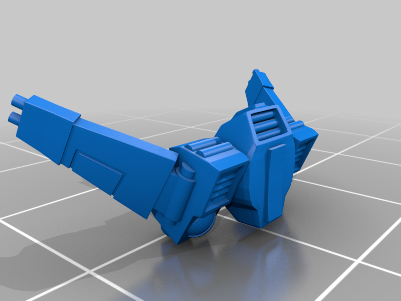 3D-Datei Fisch Weeaboo Scout Jump-Pack von Benjamin Del Rio (Kabooski ...